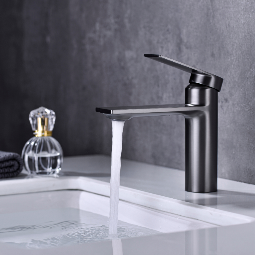 Смеситель для раковины LUSSO Urban Black купить в магазине Мир Керамики